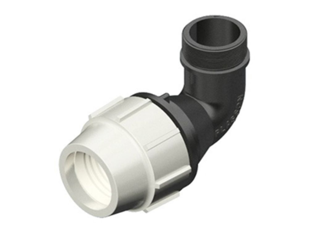 Elbow 90 Compression x BSP Female - PE Pipelines