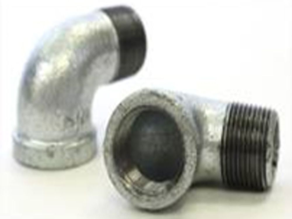 Galvanised Elbows 90° - PE Pipelines