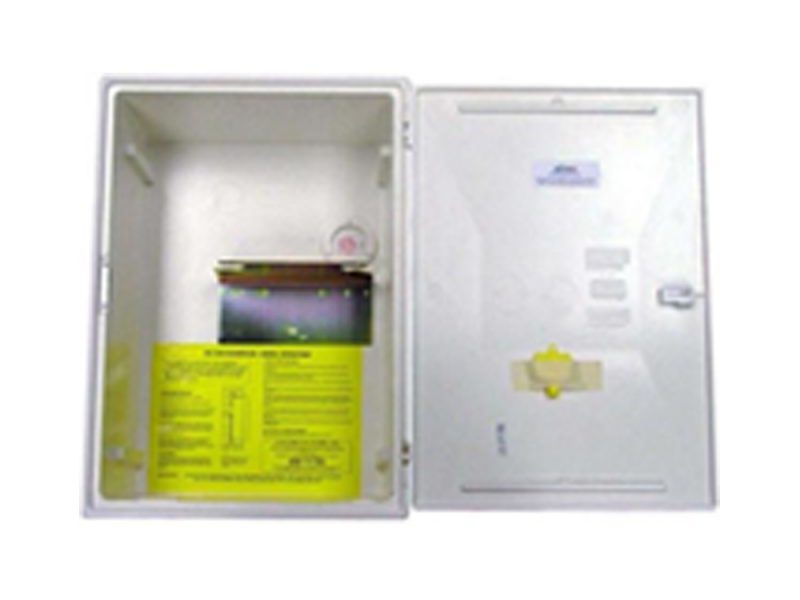 Recessed Mounted Gas Meter Box - PE Pipelines