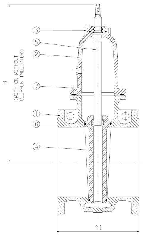Steel 555 valve - PE Pipelines