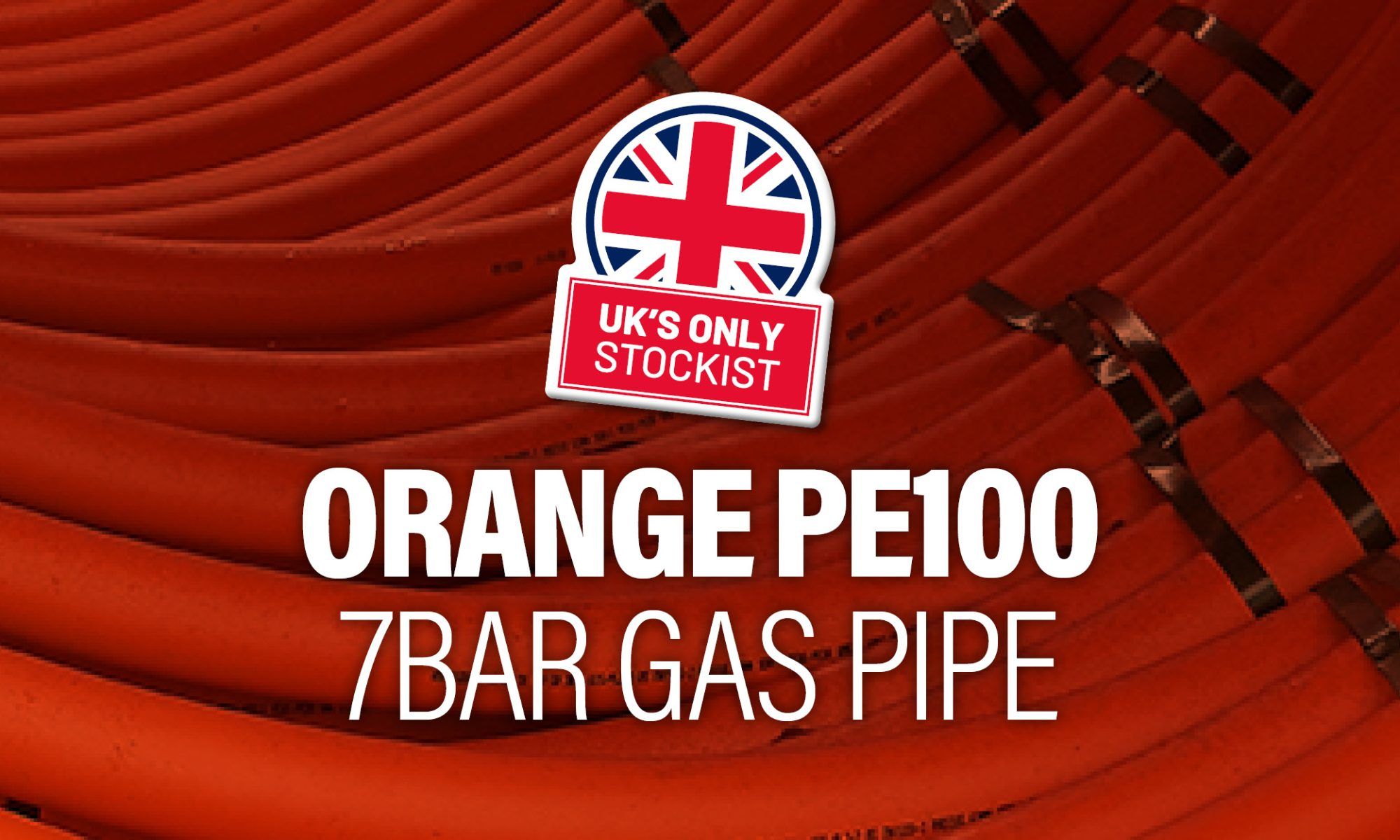 PE Pipelines Gas and Water products for mains to meter