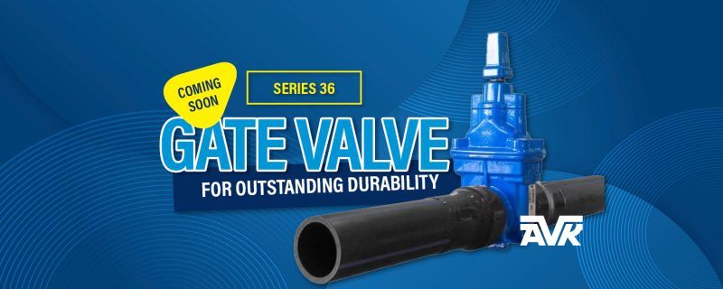Coming soon: New Series 36 gate valve from AVK - PE Pipelines